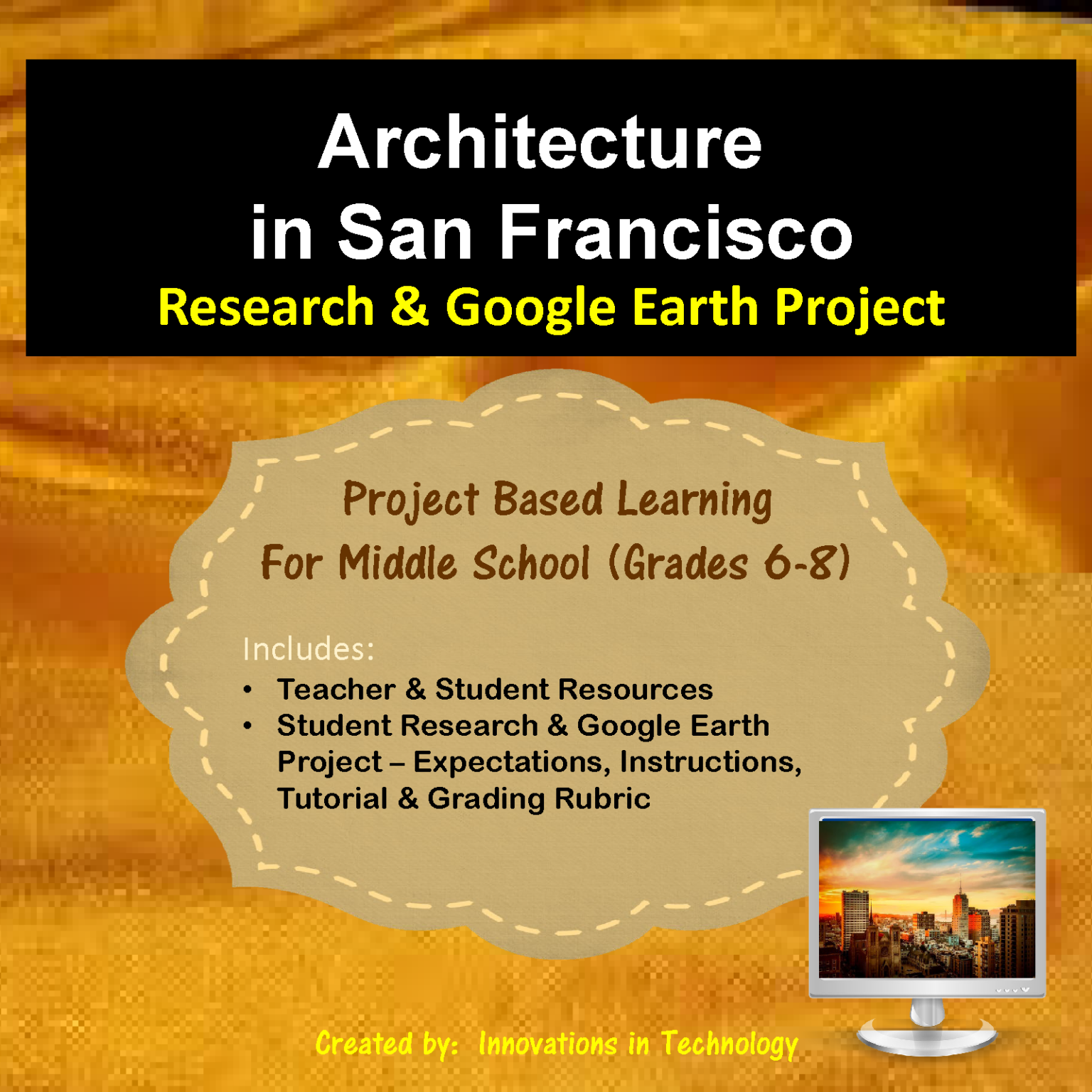 Google Earth - Architectural Landmarks San Francisco | Made By Teachers
