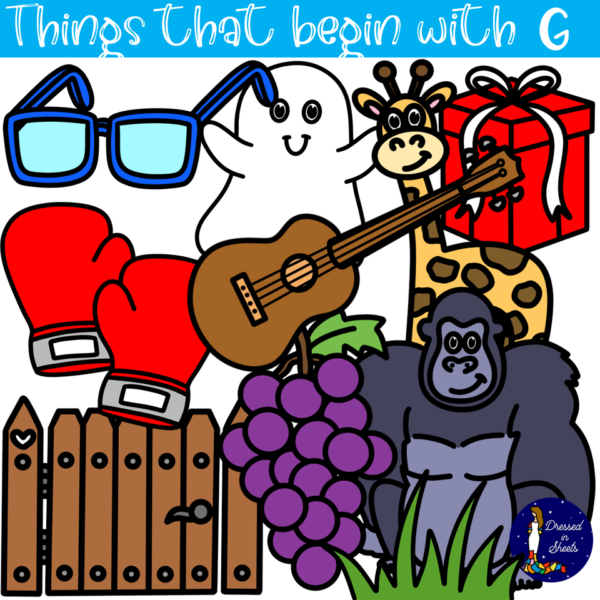 Things That Begin With G | Made By Teachers