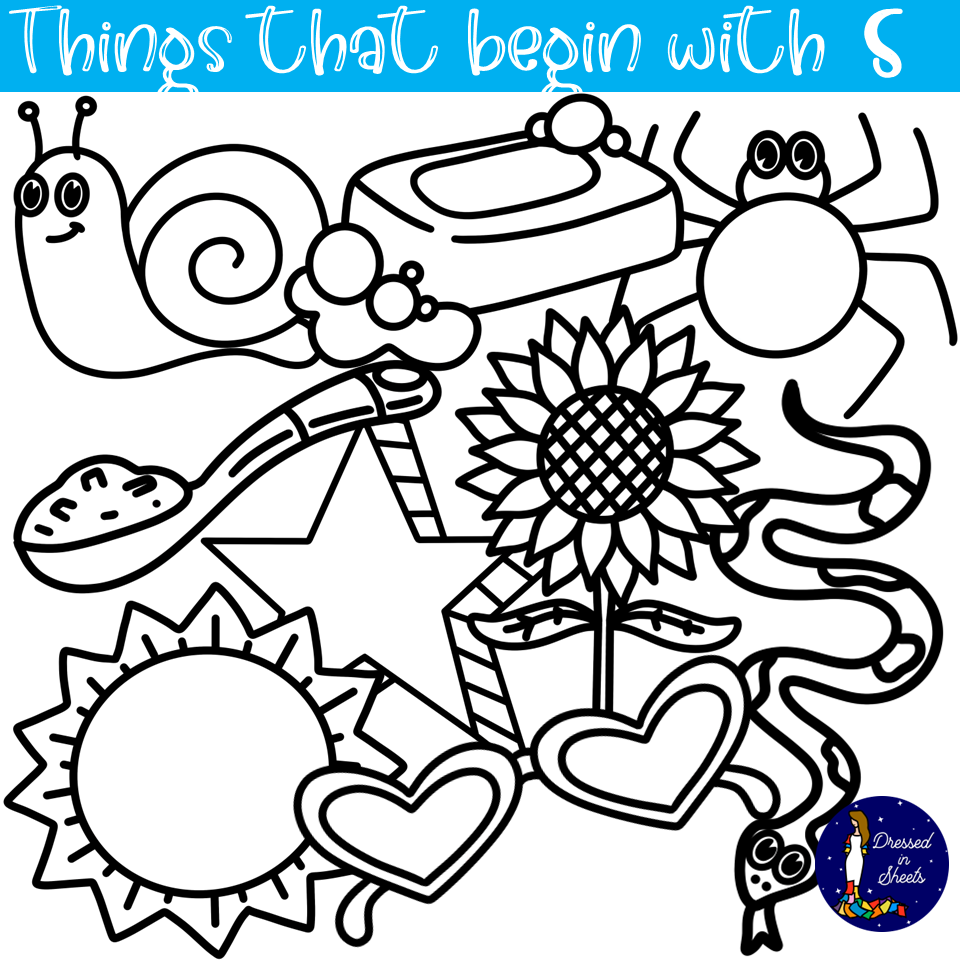 Things That Begin With S | Made By Teachers
