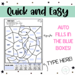 Editable Color by Code Sight Word Practice Morning Work Worksheets ...