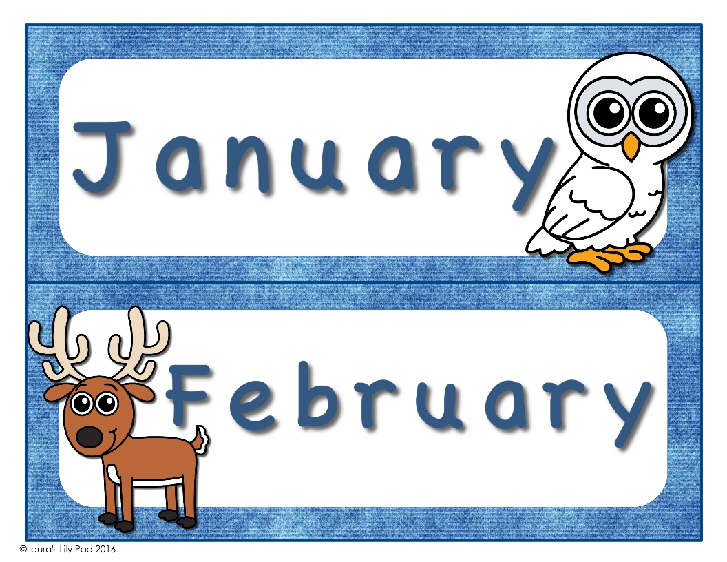 Polar Theme Calendar - Made By Teachers