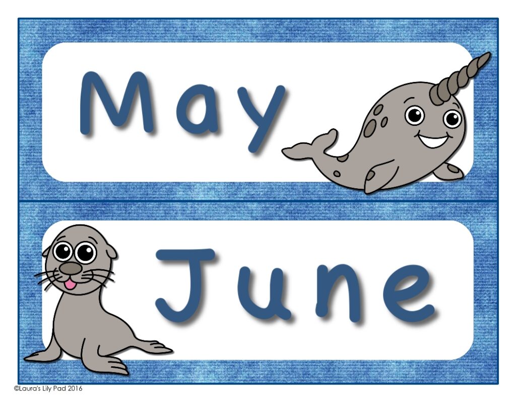 Polar Theme Calendar - Made By Teachers