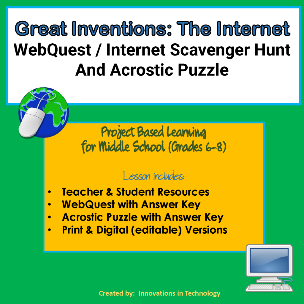 Great Inventions - The Internet - Made By Teachers
