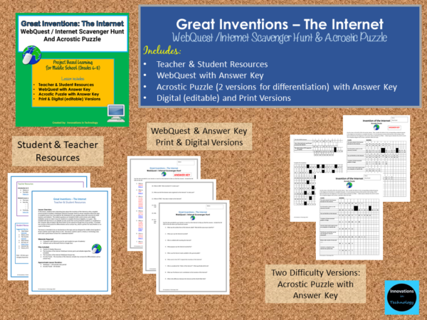 Great Inventions - The Internet - Made By Teachers
