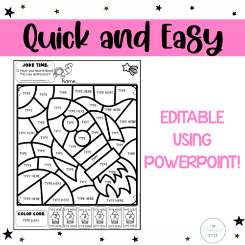 FREE Space Color by Sight Word Pre-Primer and Primer Editable | Made By ...