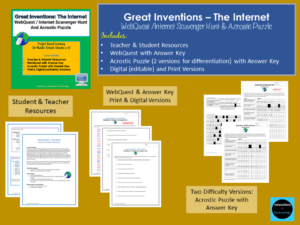 Great Inventions - Media Bundle: Radio, TV & The Internet | Made By ...