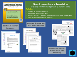 Great Inventions - Media Bundle: Radio, TV & The Internet | Made By ...
