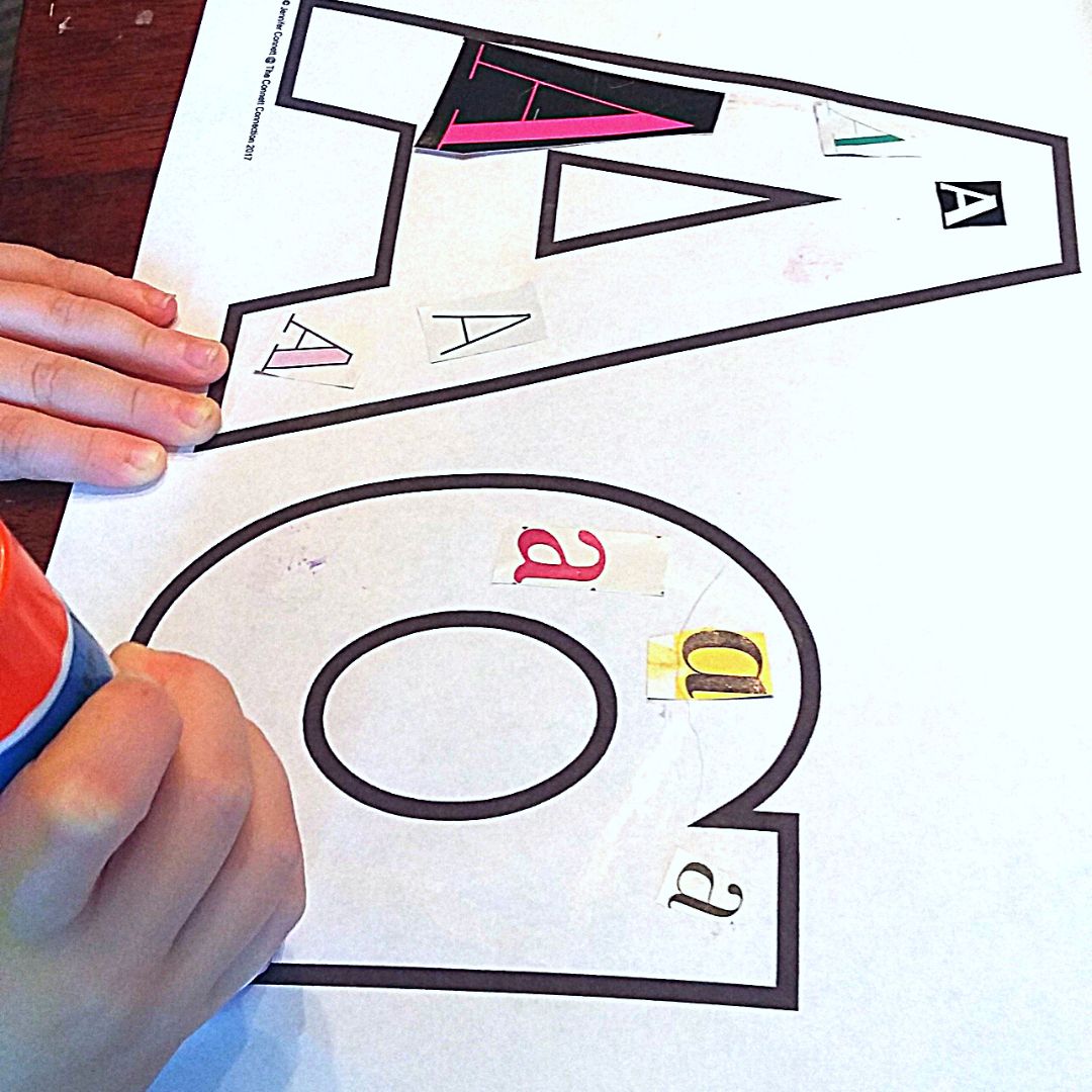 Letter Outlines for Capital and Lowercase Letters | Made By Teachers