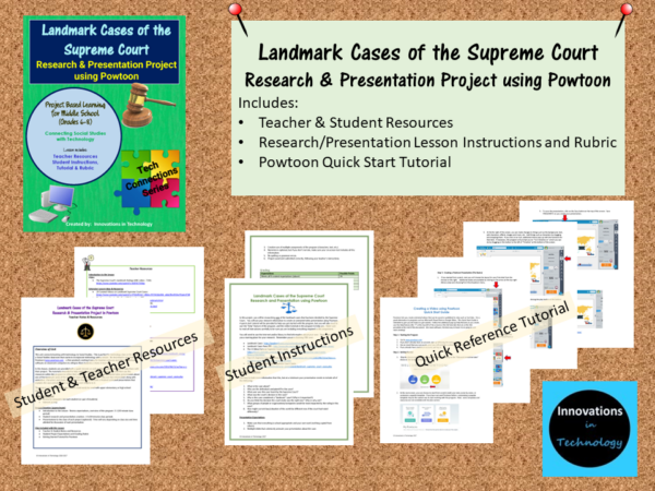 Landmark Cases of the Supreme Court - Research & Presentation Project ...