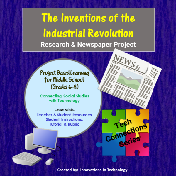 Inventions of the Industrial Revolution - Research & Newspaper Project ...