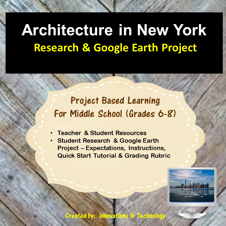 Google Earth - Architectural Landmarks New York City | Made By Teachers