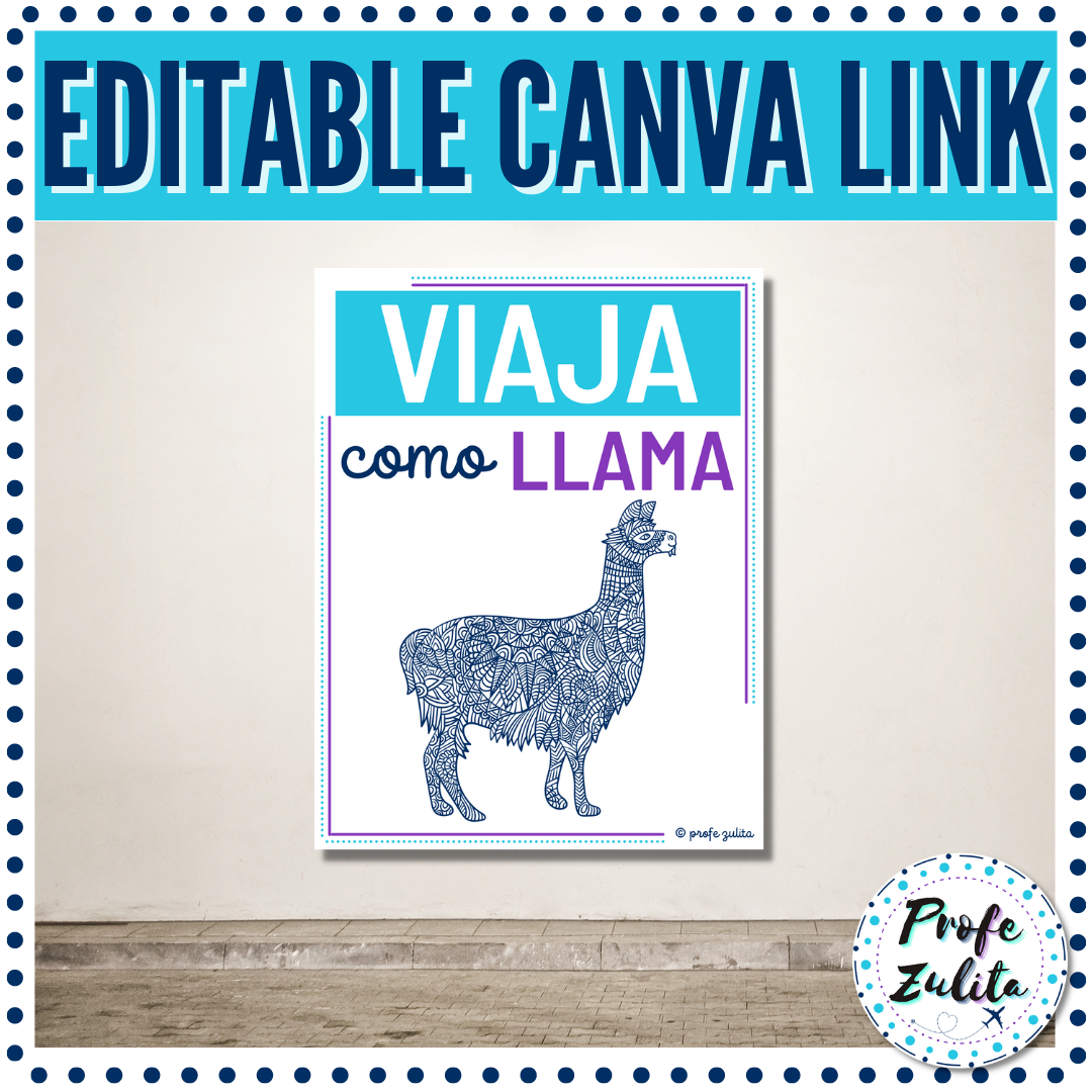 Spanish Library FVR Back to School Posters | Made By Teachers