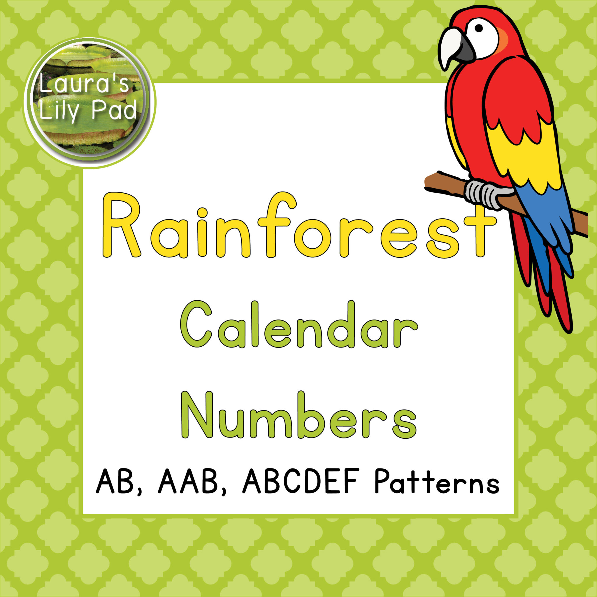 Forest Animals Theme Calendar Months of the Year | Made By Teachers