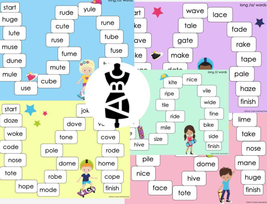 Long Vowel Games | Made By Teachers