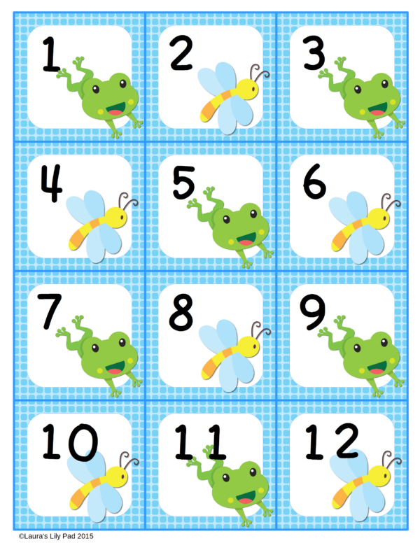 Calendar Frog Pond Theme Set | Made By Teachers
