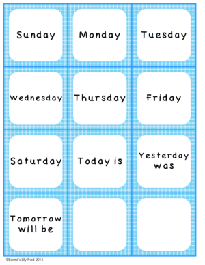 Calendar Frog Pond Theme Set | Made By Teachers