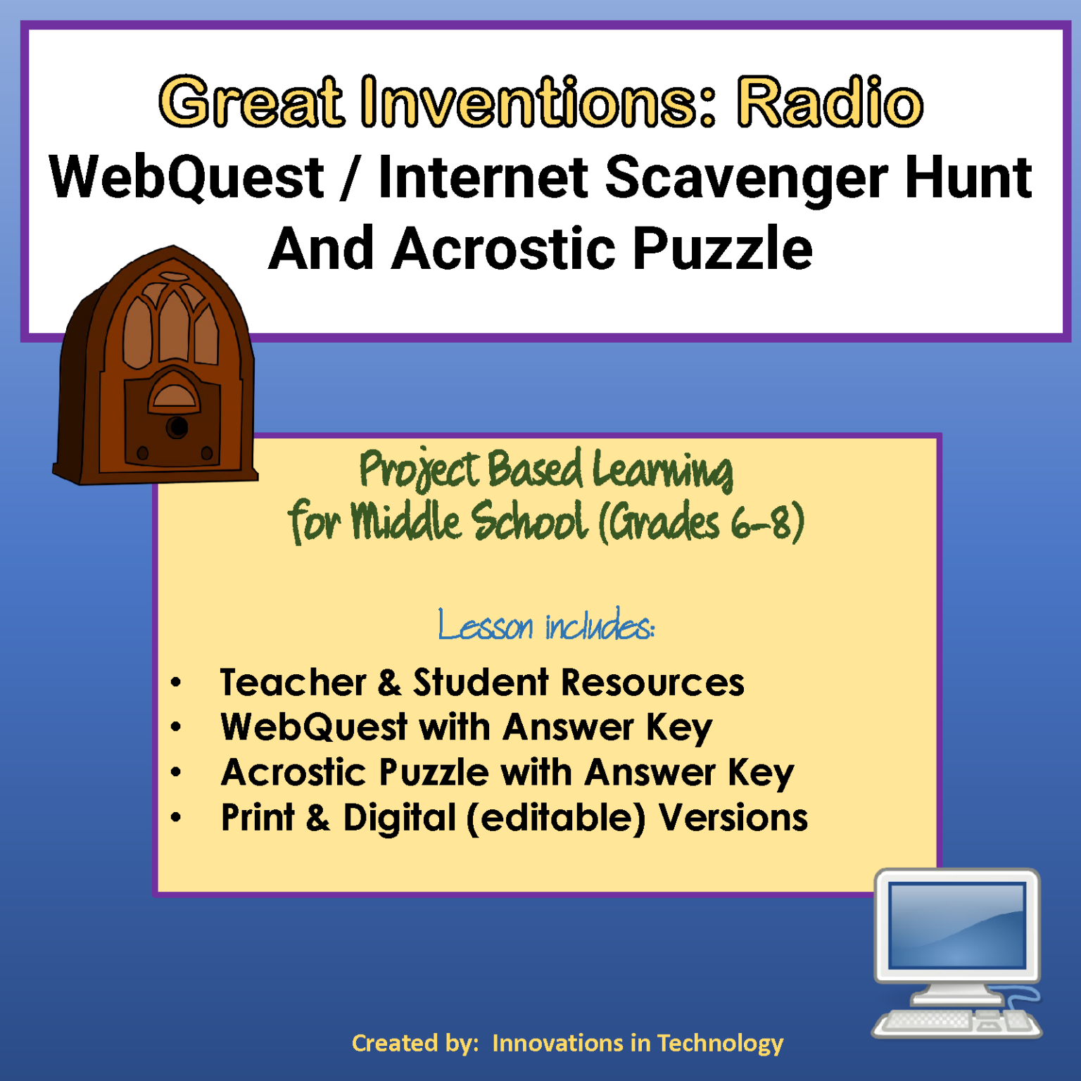 Great Inventions - Radio - Made By Teachers