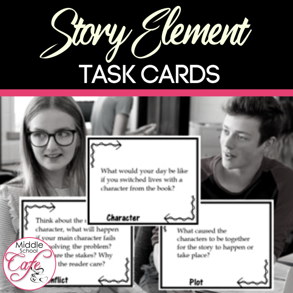 Reading Task Cards Story Elements - Made By Teachers