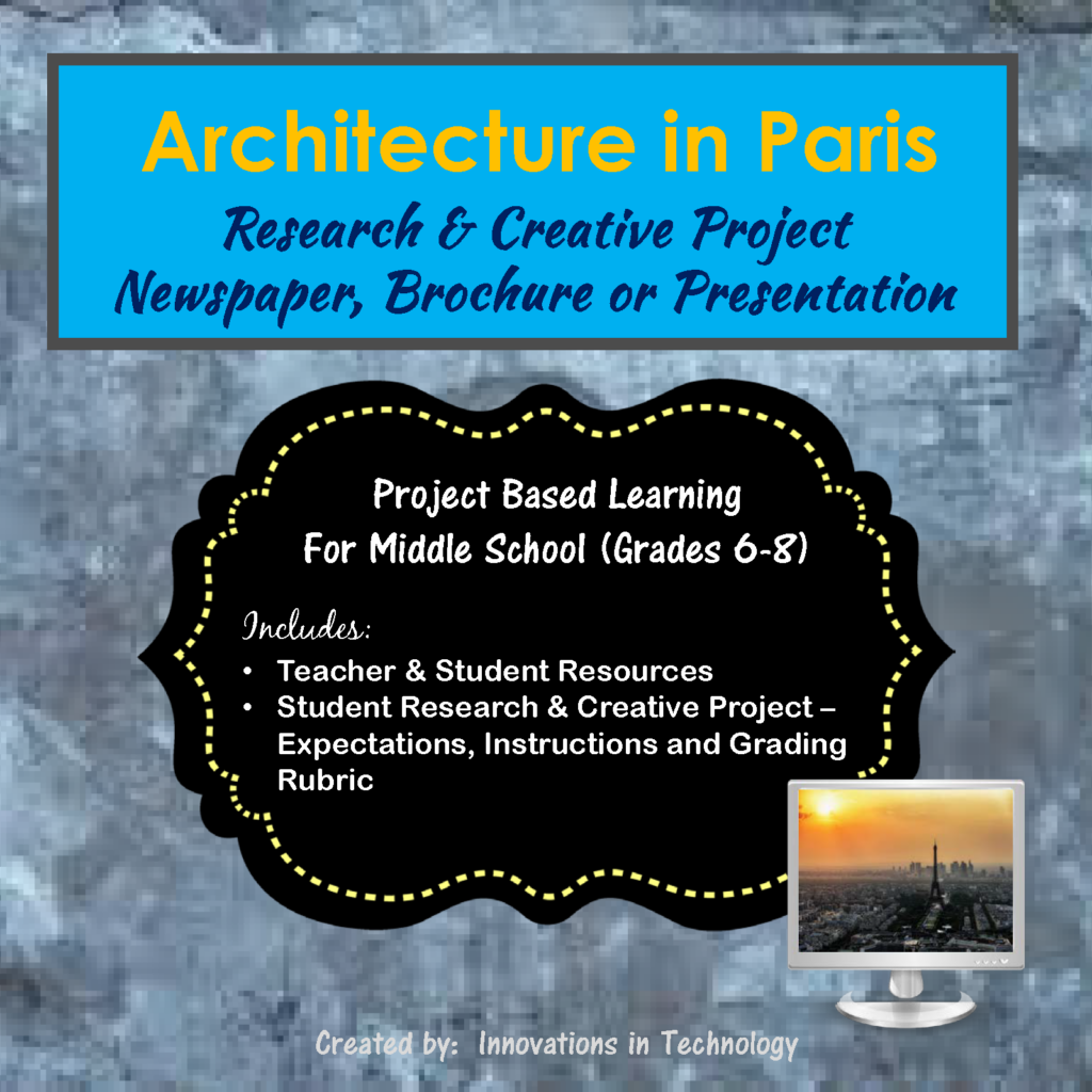 Architectural Landmarks in Paris - Research & Creative Technology ...