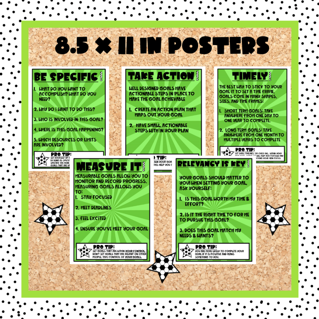 SMART Goals Bulletin Board - Made By Teachers