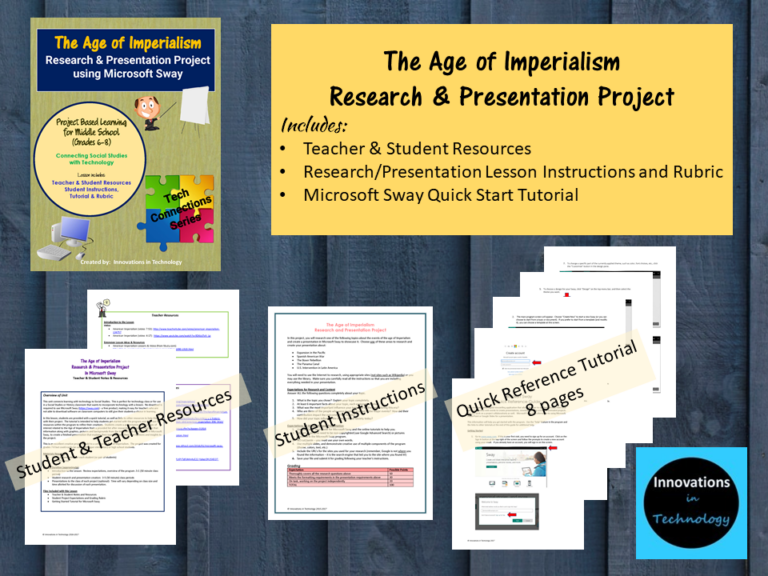 Age of Imperialism - Research & Presentation Project - Made By Teachers