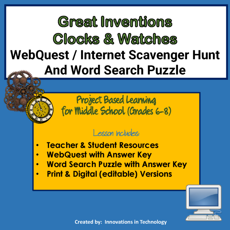 Innovations in Technology - Made By Teachers