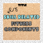 Skill Related Fitness Components Bulletin Board - Made By Teachers
