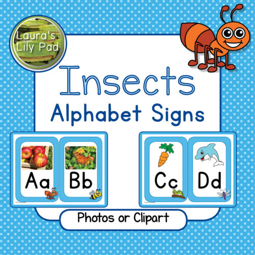 Insect Alphabet Signs | Made By Teachers