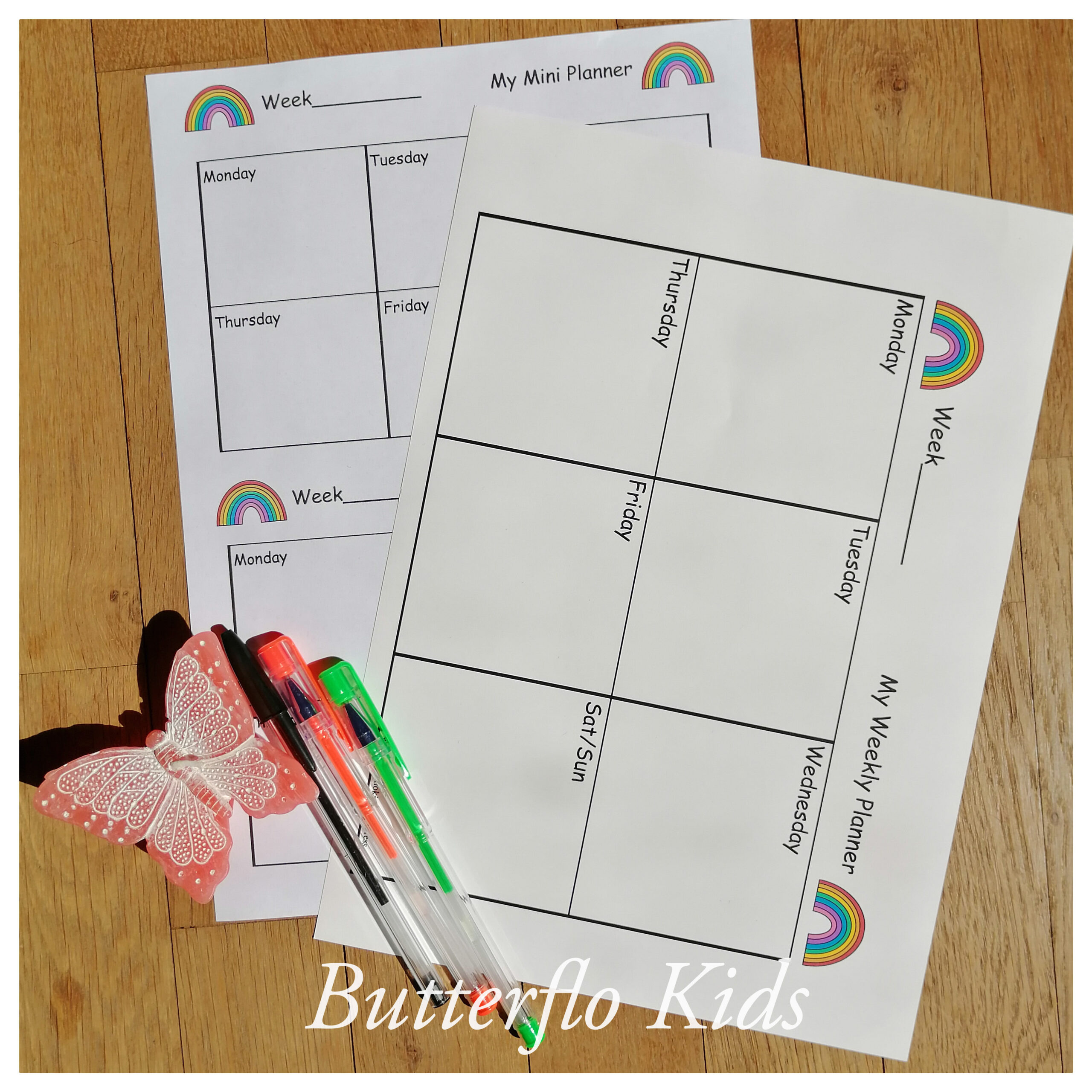 Mini Weekly Planners | Made By Teachers