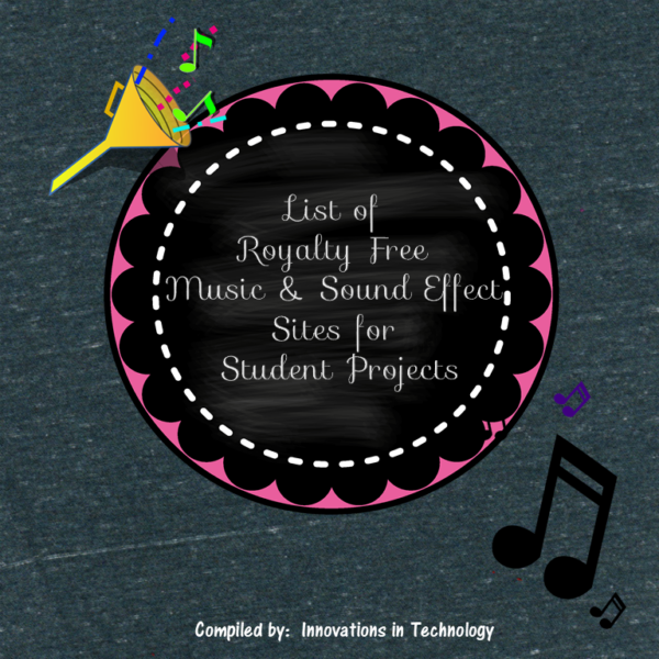 Free Music & Sound Effects Sites List - Made By Teachers