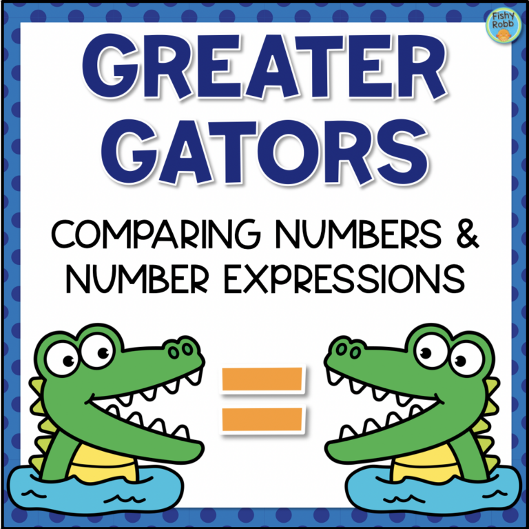 Greater Than Less Than Alligator Activities Comparing Numbers ...