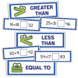 Greater Than Less Than Alligator Activities Comparing Numbers ...