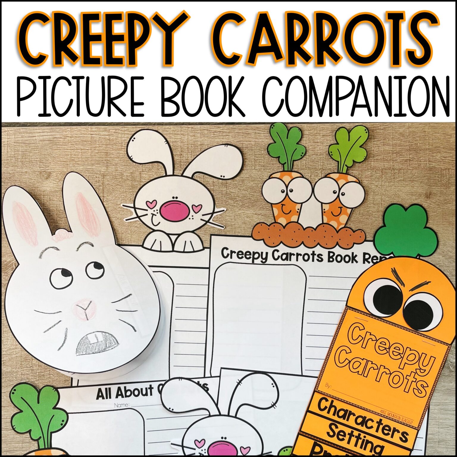 Creepy Carrots Book Companion | Reading and Writing Activities with ...