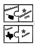 Southwest Region US States Puzzles | Made By Teachers