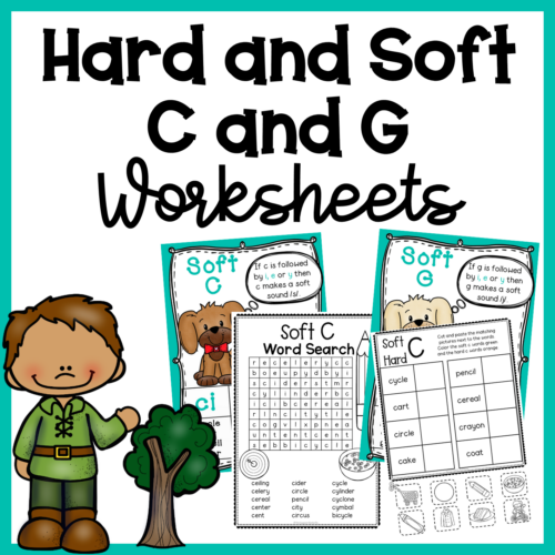 Hard and Soft C and G Worksheets | Made By Teachers