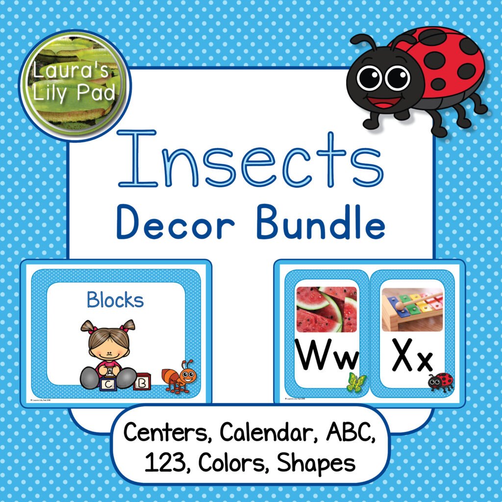 Insect Theme Decor Bundle - Made By Teachers
