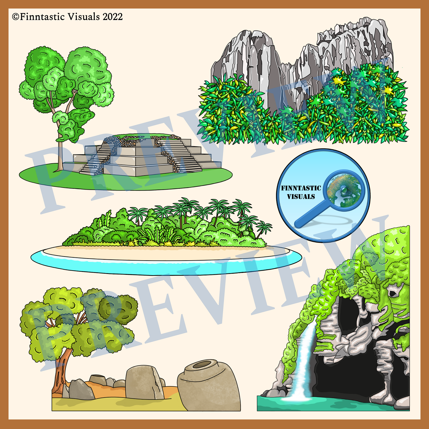 World Heritage Sites and Landmarks Clip Art Volume 1 | Made By Teachers