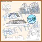 World Heritage Sites and Landmarks Clip Art Volume 1 | Made By Teachers