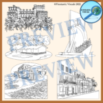 World Heritage Sites and Landmarks Clip Art Volume 2 | Made By Teachers