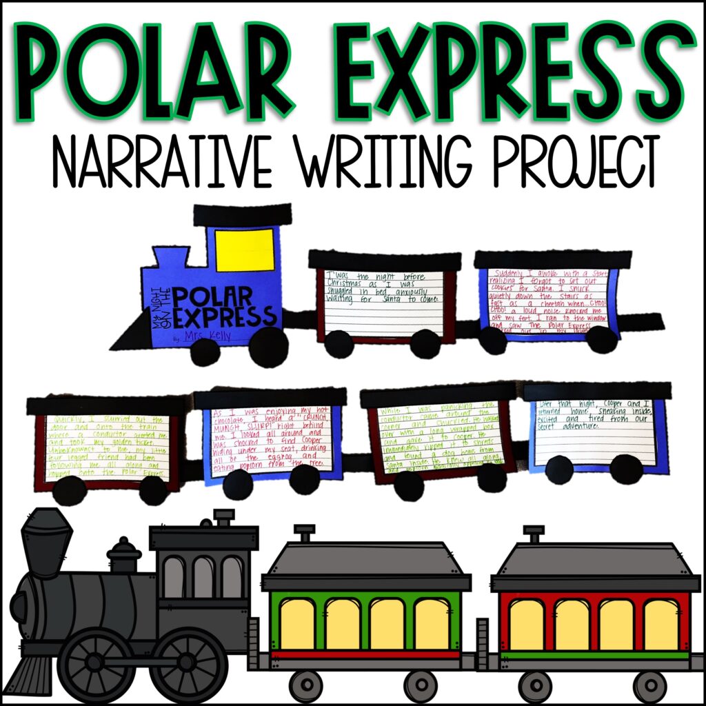 The Polar Express Writing Prompt Activity and Craft - Made By Teachers