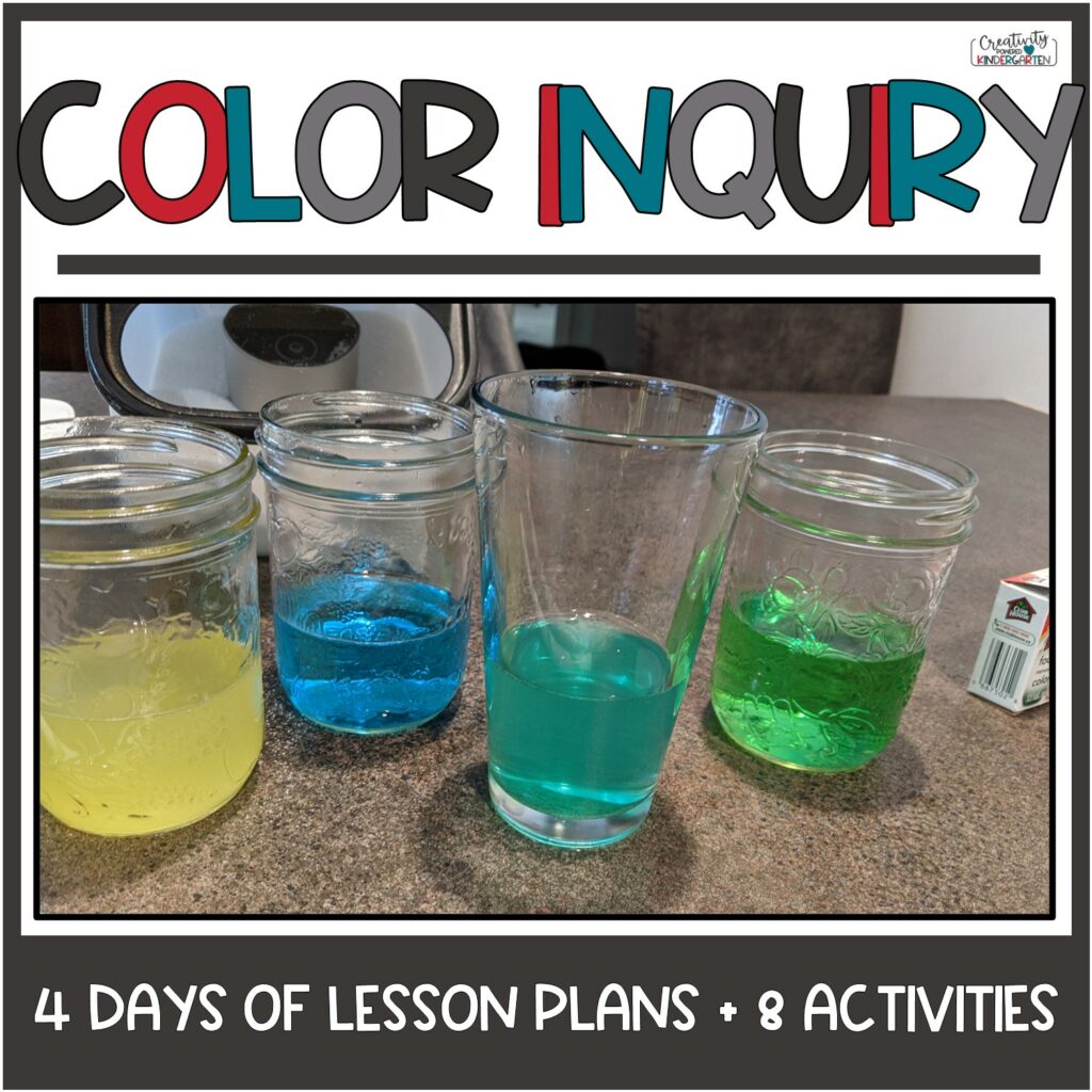 Kindergarten STEM Activities Color Mixing and Color Posters - Made By ...