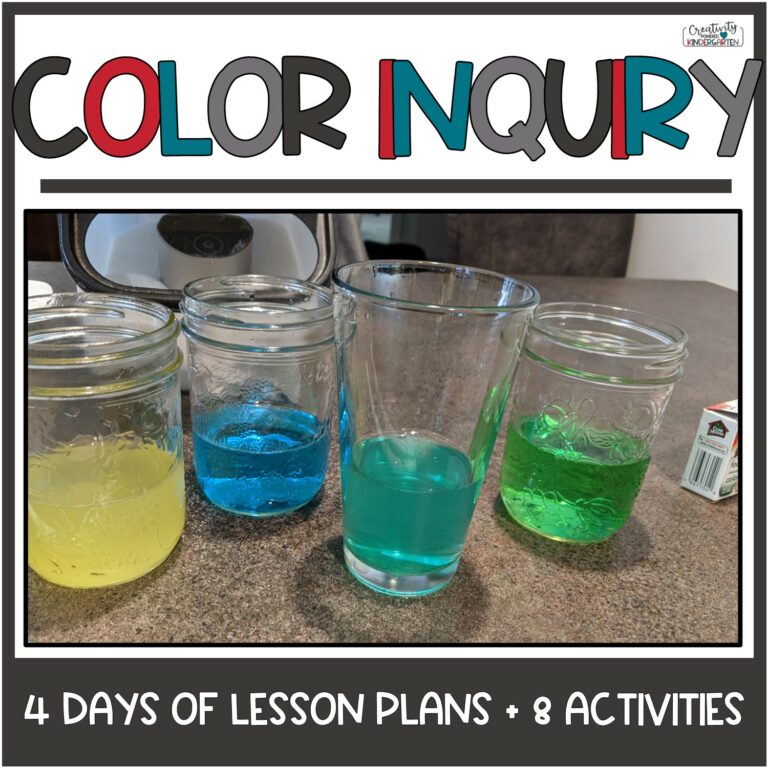 Kindergarten STEM Activities Color Mixing and Color Posters | Made By ...