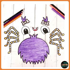 Halloween Craft | Build a Spider Craft | October Craft - Made By Teachers