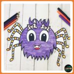 Halloween Craft | Build a Spider Craft | October Craft - Made By Teachers