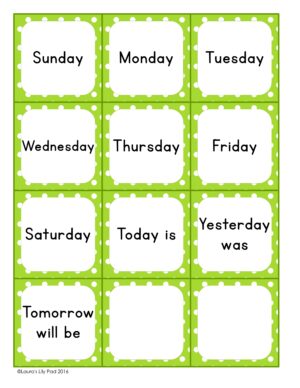 Calendar Forest Animals Theme | Made By Teachers