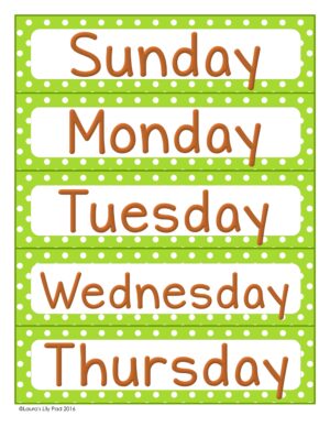 Calendar Forest Animals Theme | Made By Teachers