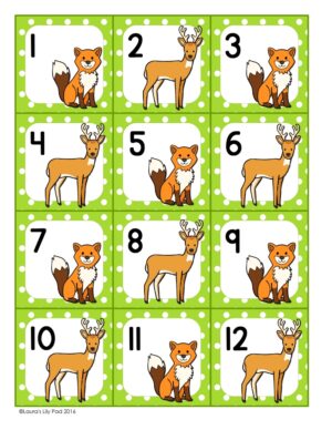 Calendar Forest Animals Theme | Made By Teachers