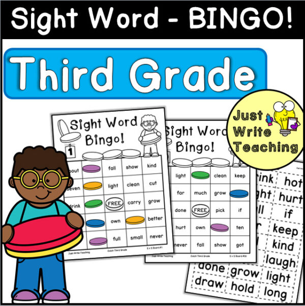 Sight Word Bingo - Dolch Third Grade - Made By Teachers