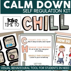 Boho Calm Down Corner Kit | Self-Regulation | Visual Behavioral ...