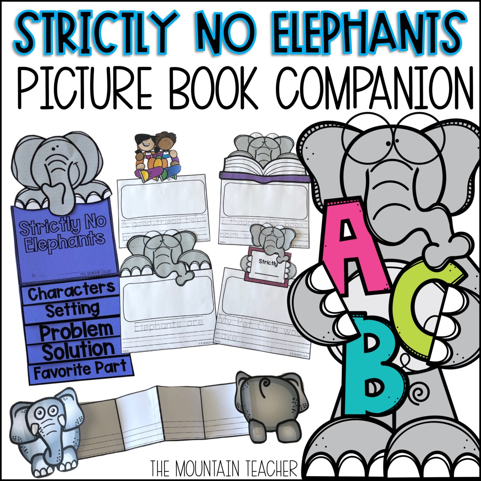 Strictly No Elephants Book Companion | Reading & Writing Activities ...